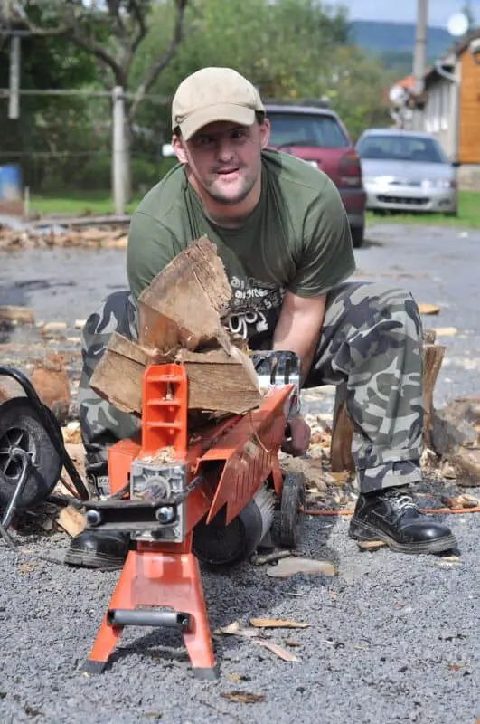 How to Build Your Own Log Splitter - Living the Outdoor Life